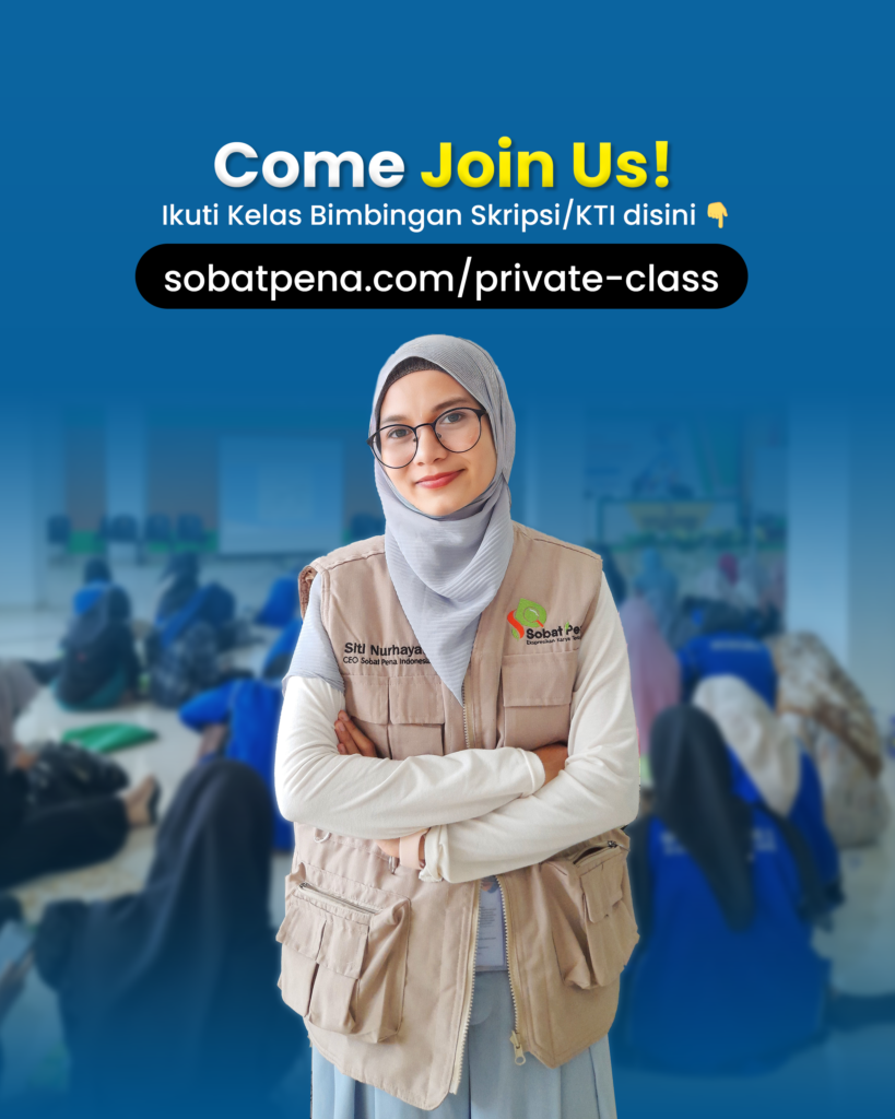 Private Class Sobat Pena Indonesia 0812